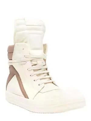 Rick Owens Geobasket High-top Sneakers - Neutrals