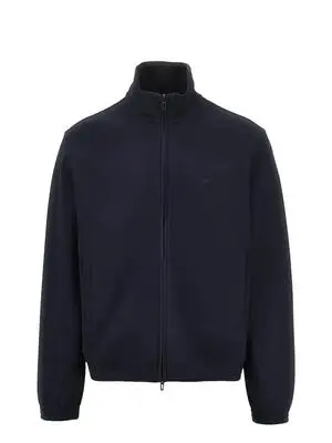 Emporio Armani Zip-up Sweatshirt - Blue