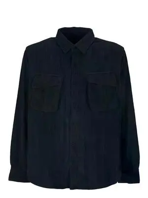 KEELING Corduroy-effect Shirt Jacket - Blue