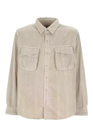 KEELING Corduroy Shirt Jacket - Neutrals