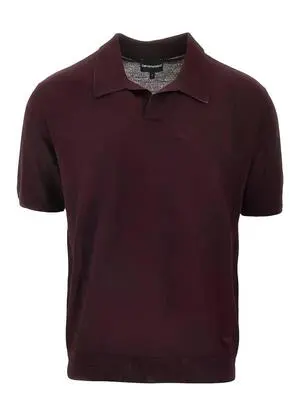 EMPORIO ARMANI Short-sleeved Knitted T-shirt