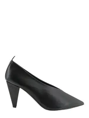 Loewe LOEWE Origami Cubic Leather Pumps Black