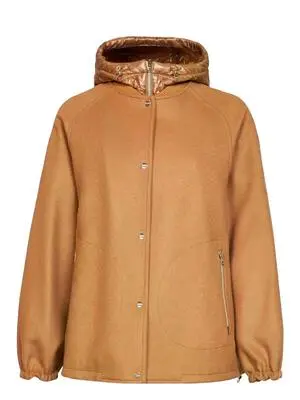 Herno Hooded Raglan-sleeve Jacket - Brown