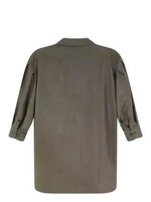 Loro Piana Bowling Collar Shirt - Brown