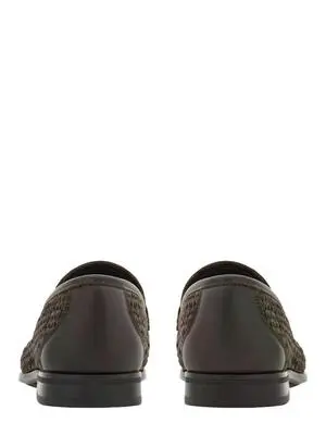 SALVATORE FERRAGAMO Ferragamo Gancini Ornament Loafers