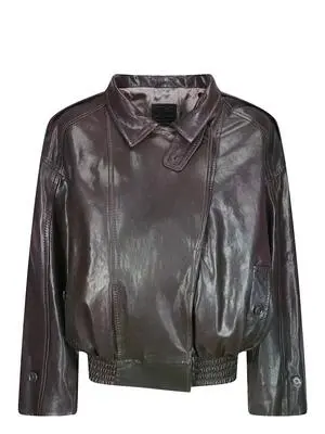 DESA 1972 Desa 1972 Leather Bomber Jacket