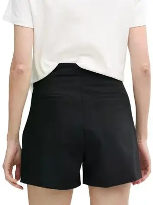 MORGAN Flap-pocket Shorts - Black