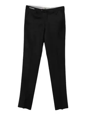 Corneliani Tailored Trousers With Pressed Crease - Black
