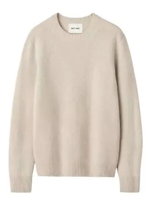Soft Goat Crew Neck Cashmere Sweater - Neutrals
