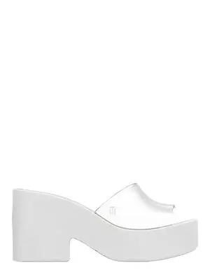 Melissa Melissa Posh Platform Sandals White