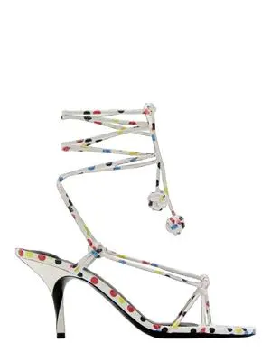 Jacquemus The Tourni Sandals - White
