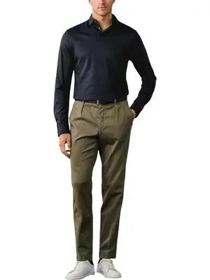 HACKETT  Long-sleeve Polo Shirt - Blue