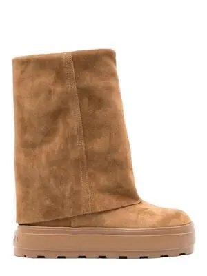 Casadei Double Face Boots - Brown