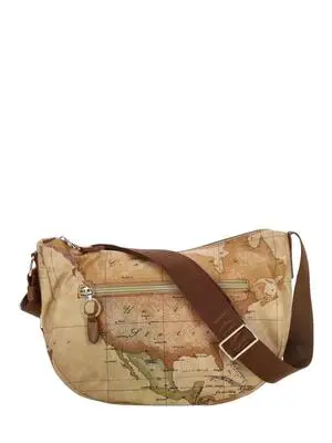 ALVIERO MARTINI 1° CLASSE Geo Classic Shoulder Bag - Neutrals