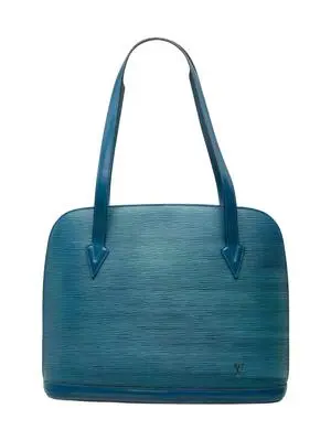LOUIS VUITTON Epi Lussac Shoulder Bag - Blue