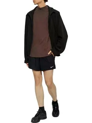 Nike Aero-fit Logo Running Shorts - Black