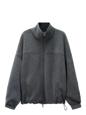 ALEXANDER WANG Alexander Wang Reversible Fleece Track Jacket