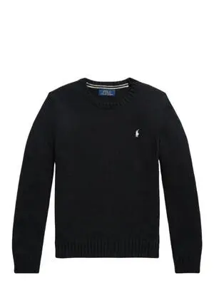 POLO RALPH LAUREN Polo Ralph Lauren Embroidered-Logo Crew-Neck Sweater