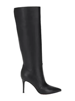 GIANVITO ROSSI Hansen Pointed Toe High Heel Boots - Black
