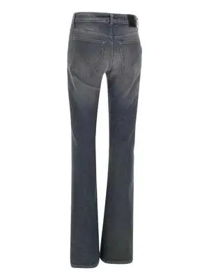 DONDUP Straight Leg Jeans - Grey