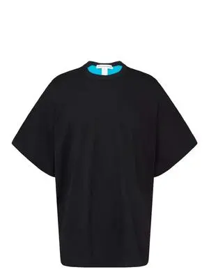 Comme Des Garçons Colour-block T-shirt - Black
