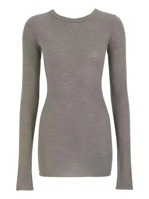 Rick Owens Long Sleeve T-shirt - Grey