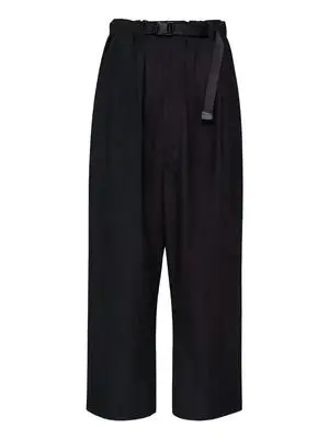 Comme Des Garçons Belted Trousers - Black