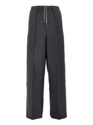 EMPORIO ARMANI Drawstring Pintuck Track Pants