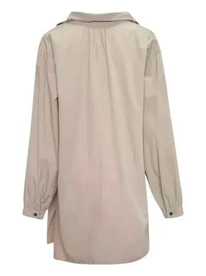 Y’S Y's® Drawstring-Collar Oversized Shirt