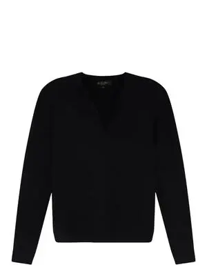 Loro Piana Loro Piana V-Neck Sweater Black