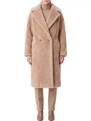 Max Mara Max Mara Double Breasted Coat Brown