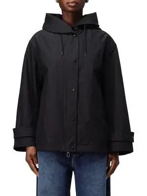 DUNO DUNO Technical Fabric Trench Coat Black
