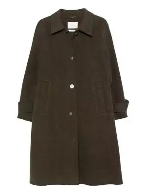 VICOLO Martingale Coat - Green