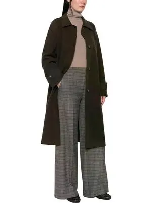 VICOLO Martingale Coat - Green