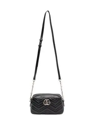 GUCCI Gucci GG Marmont Quilted Leather Camera Bag