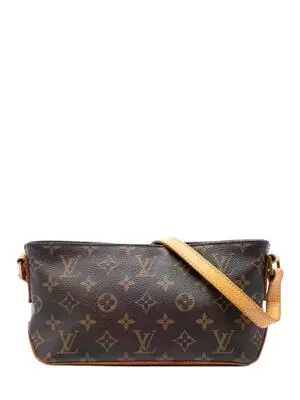 LOUIS VUITTON Monogram Canvas Trotteur Crossbody Bag - Brown