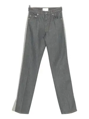 Sportmax Multi-pocket Belted Jeans - Gray