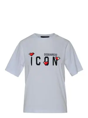 Dsquared2 Dsquared2 "ICON" Logo T-Shirt Blue