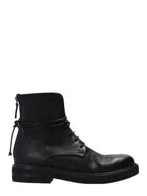 Marsèll Gommello Lace Up Zip Up Ankle Boots - Black