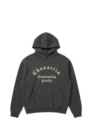 WILLY CHAVARRIA Graphic Print Pullover Hoodie - Black