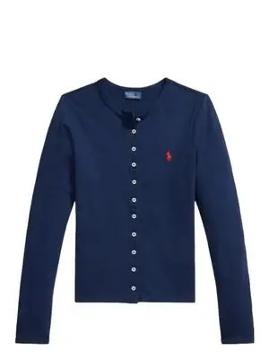 POLO RALPH LAUREN Polo Ralph Lauren Crew Neck Long-Sleeved Cardigan