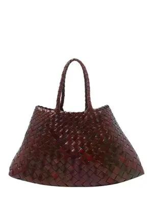 Dragon Diffusion Dragon Diffusion Small Santa Croce Tote Bag Red