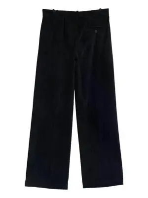 CIRCOLO 1901 Corduroy Straight Trousers - Blue