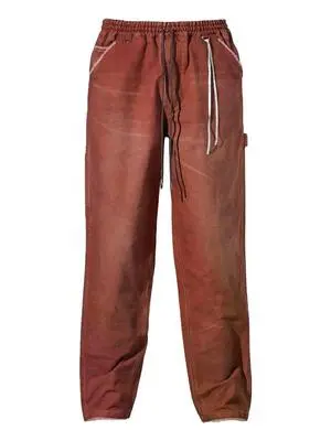 MASTERMIND WORLD Mastermind World Skull And Crossbones Print Drawstring Trousers