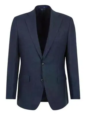 ATELIER MUNRO Tailored Linen Suit - Blue