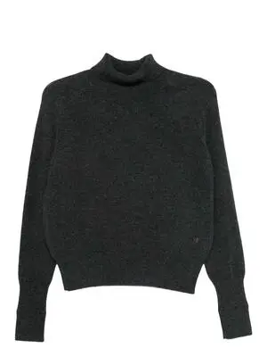 Victoria Beckham Victoria Beckham Marie Roll Neck Sweater Grey