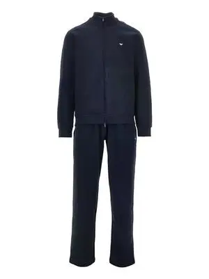 EA7 Logo-patch Tracksuit - Blue