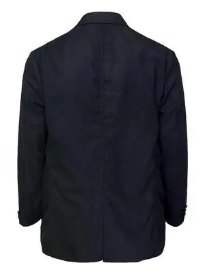Comme Des Garçons Wool Single-breasted Blazer - Black