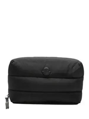 Moncler Caradoc Quilted Wash Bag - Black
