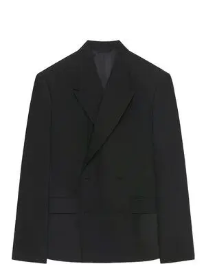 Givenchy Peak-lapel Double-breasted Jacket - Black